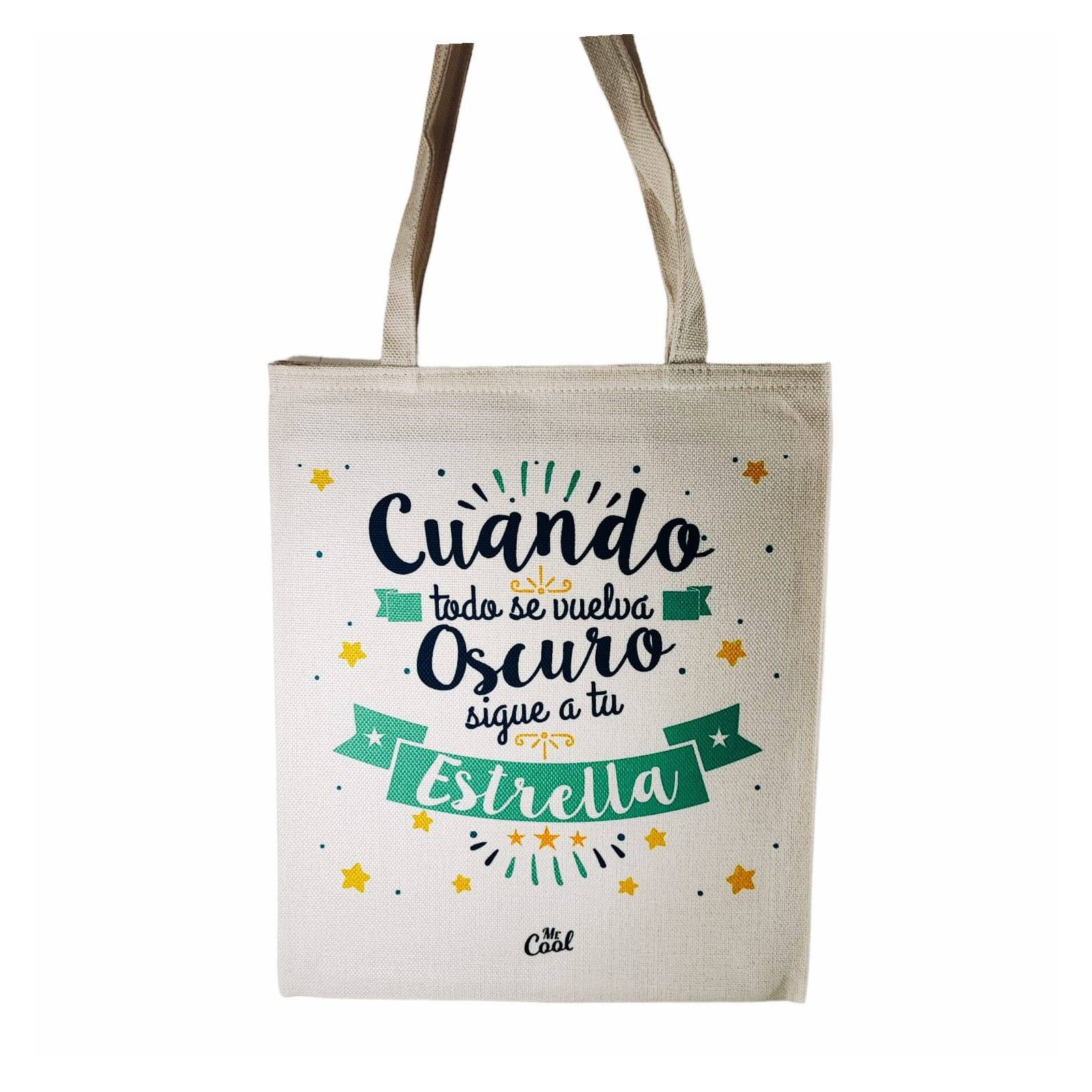 Borsa Tote Quando Tutto Diventa Buio Segui La Tua Stella Borsa Tote Quando Tutto Diventa Buio Segui La Tua Stella