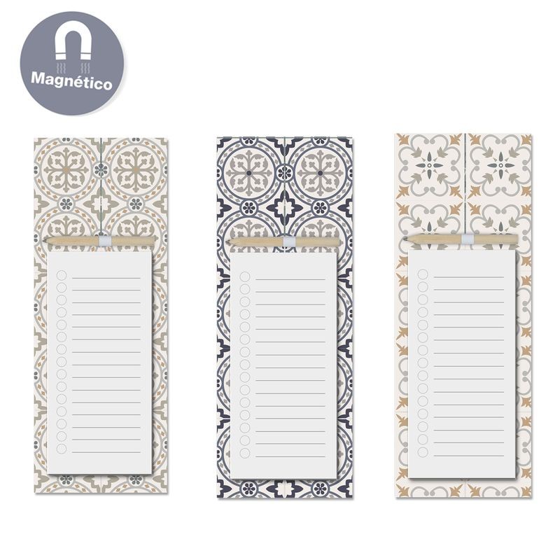 Blocco Note Con Magnete E Matita Piccola